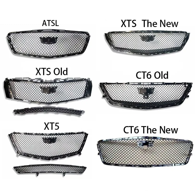 Xts Atsl Xt4 Xt5 Xt6 Ct4 Ct5 Ct6 Abs Modified Black Sports Front Grille For Cadillac - Buy Xts ...