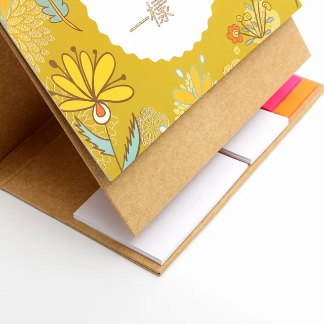 Standing Sticky Note Calendar Promotional 2020 Hardcover Tent Desk ...