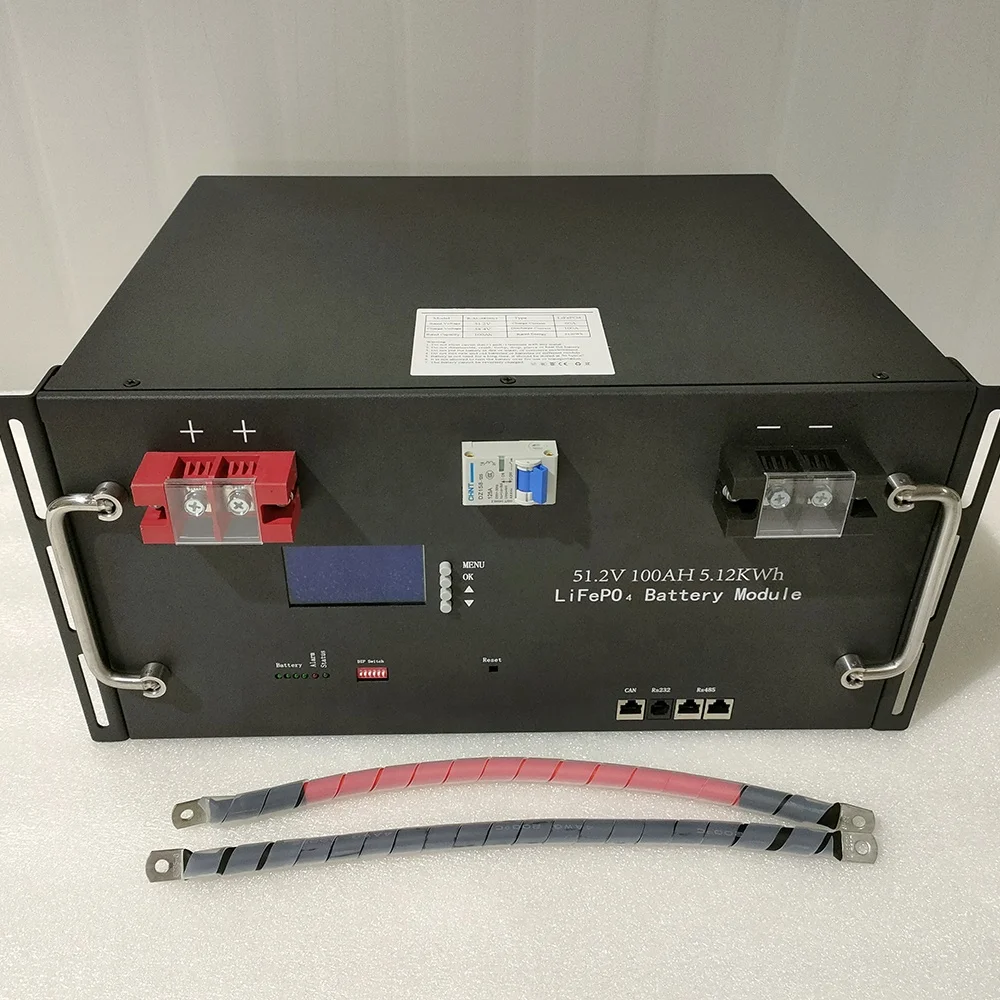 5.12 KWH, Rack Mounted Telecom ESS Battery