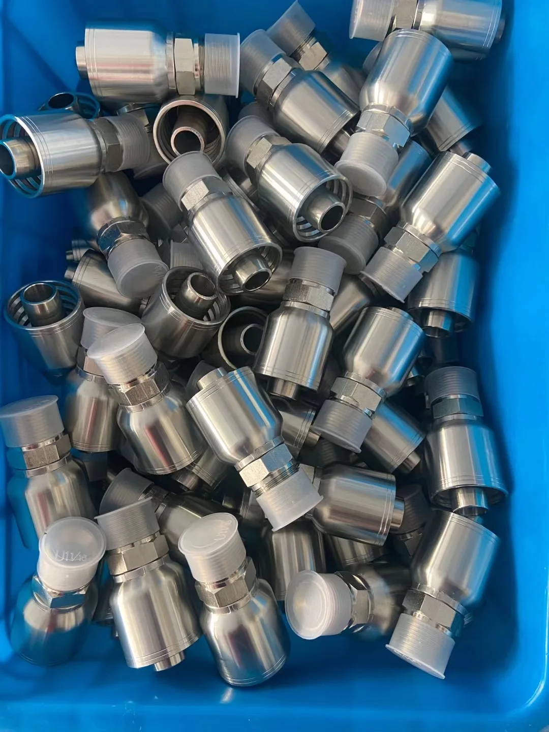 Stainless Steel Parker 43 Series Hydraulic Hose Fittings Jic Female Hydraulic Pipe Fittings ...