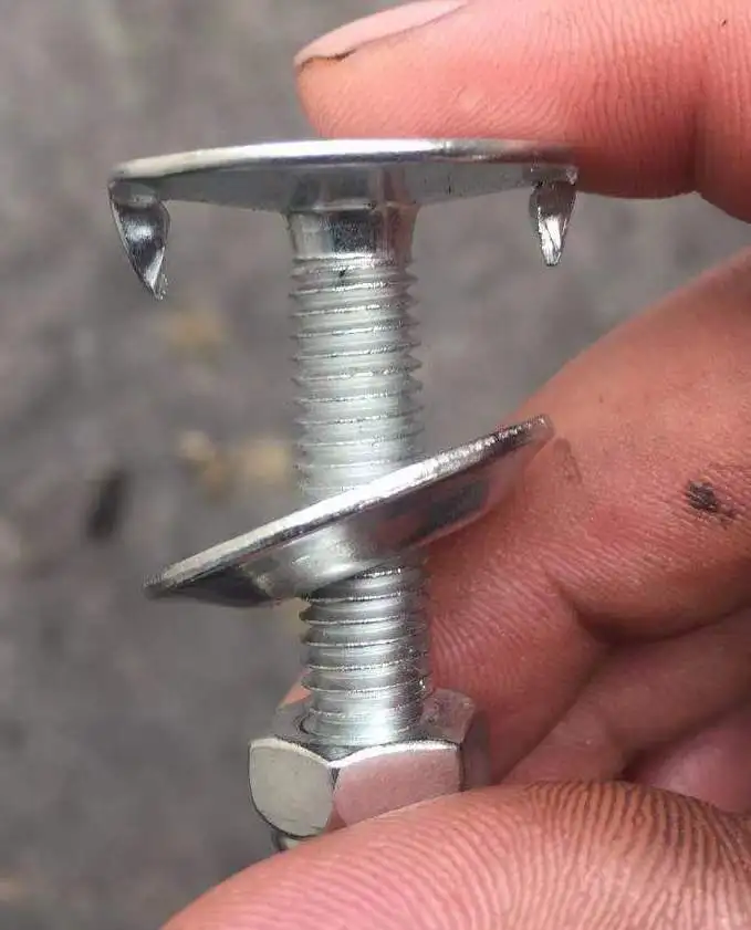 Seating Screws With Cupped Washer Euro Bucket Screw Fanged Elevator Convery Bolt - Buy Din15237 ...