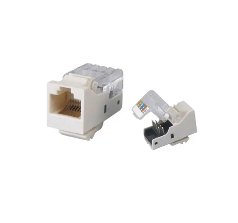 Toolless Jack T568a/b Keystone Jack Computer Rj45 Modular Jack - Buy ...