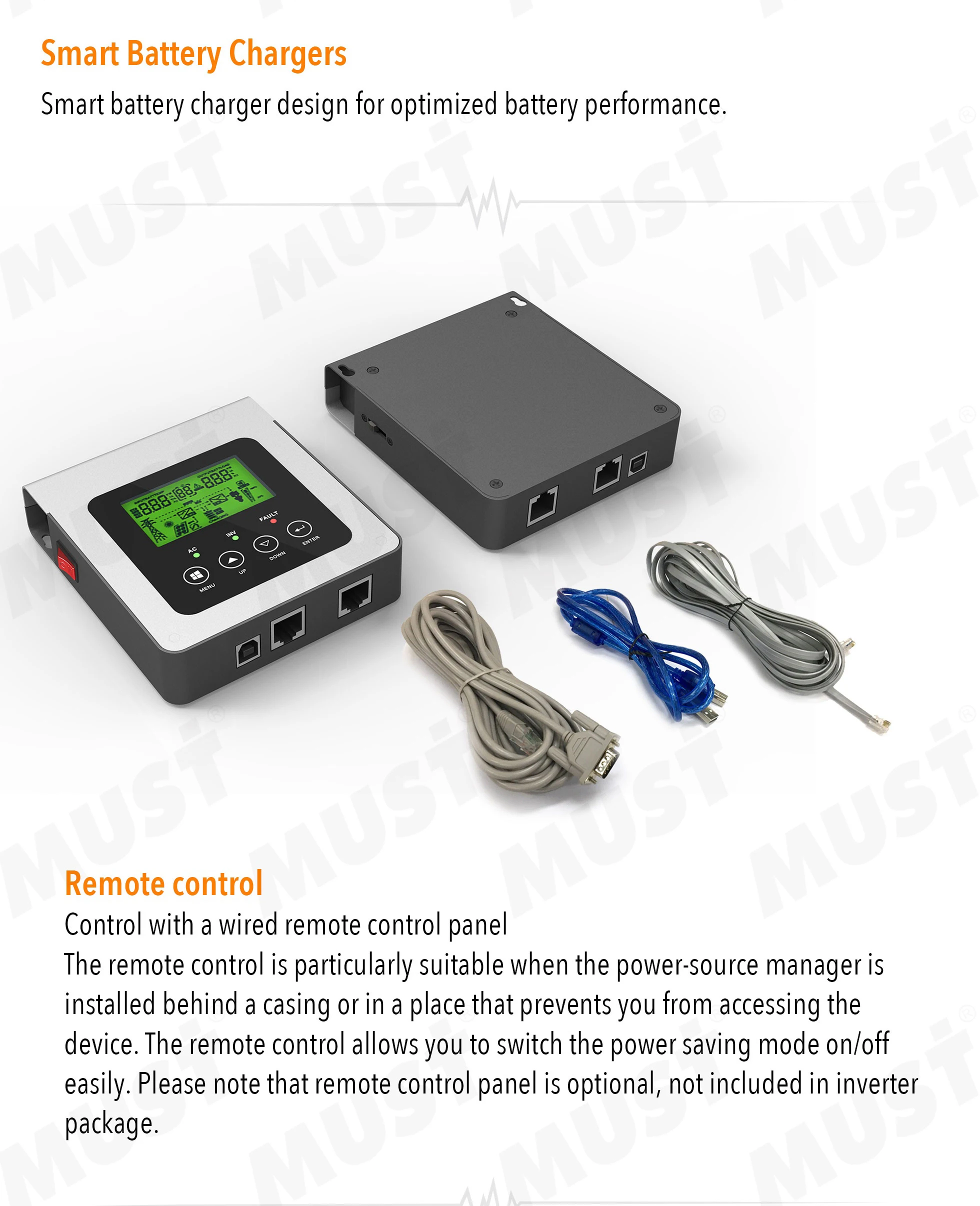 Must PV3000 MPK Series Low Frequency off Grid Solar Inverters