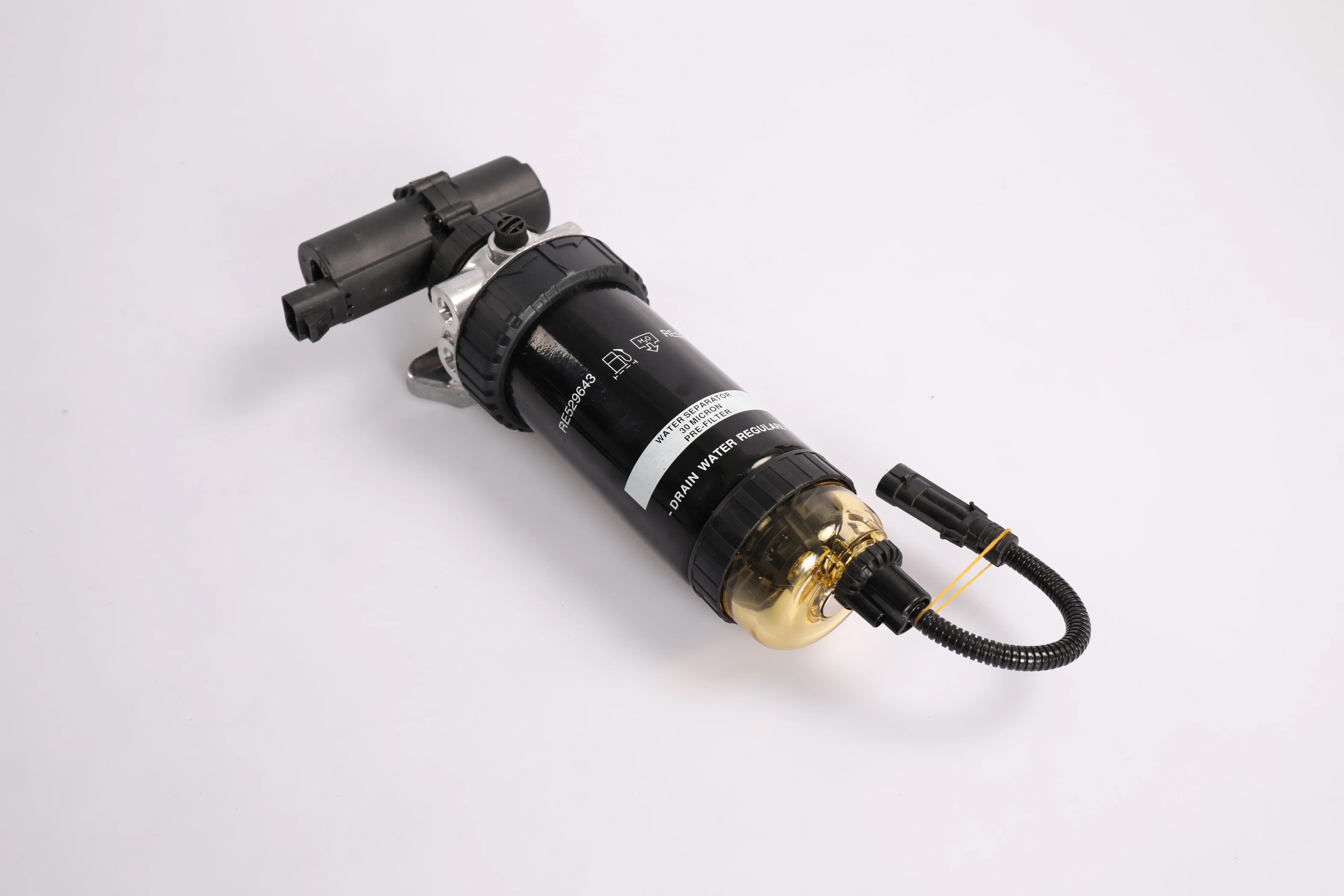 30 Micron Fuel Filter Water Separator Assembly With Electronic Pump ...
