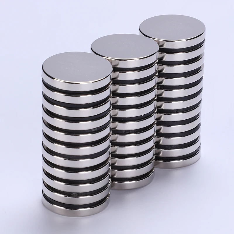 Free Stock Sample N52 Circle Round NdFeB Disc Magnets Permanent Magnet ...
