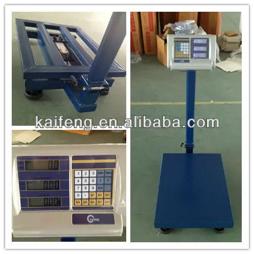 Tcs Series Electronic Platform Scale - 100kg, 200kg, 300kg - CE ...