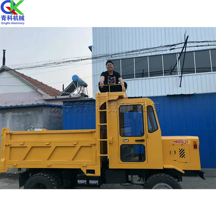 25hp Diesel Four Wheeler Economical Durable Hydraulic Self Unloading ...