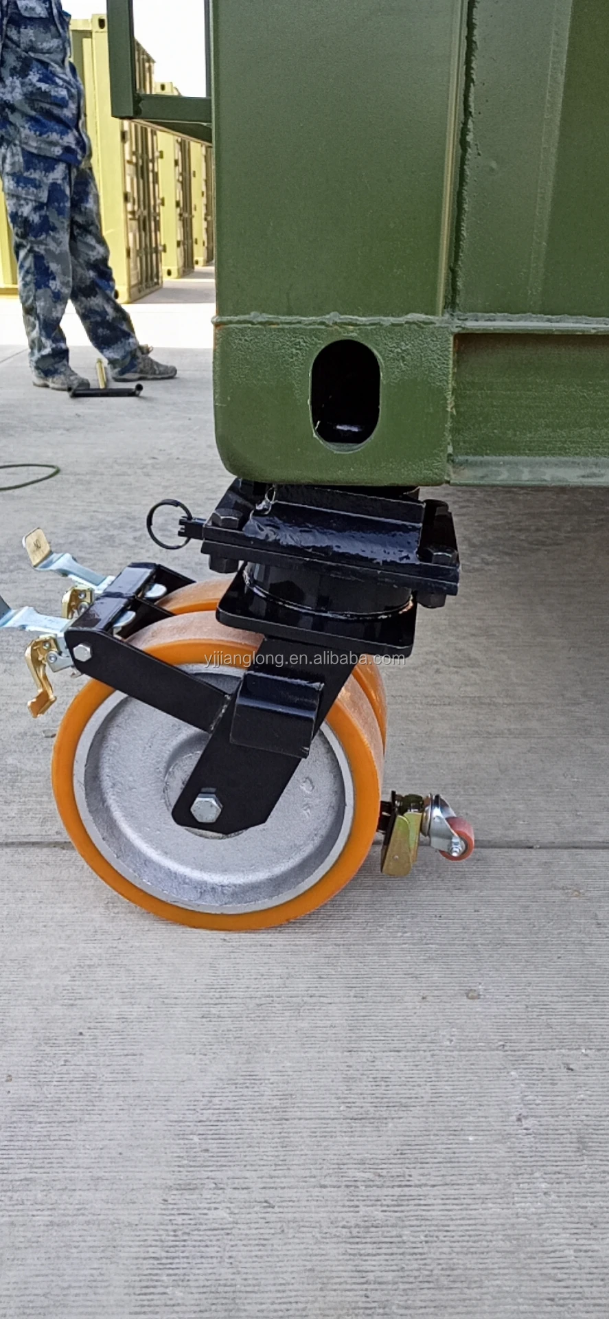 Mobility Shipping Container Castor Wheels - Durable & Customizable