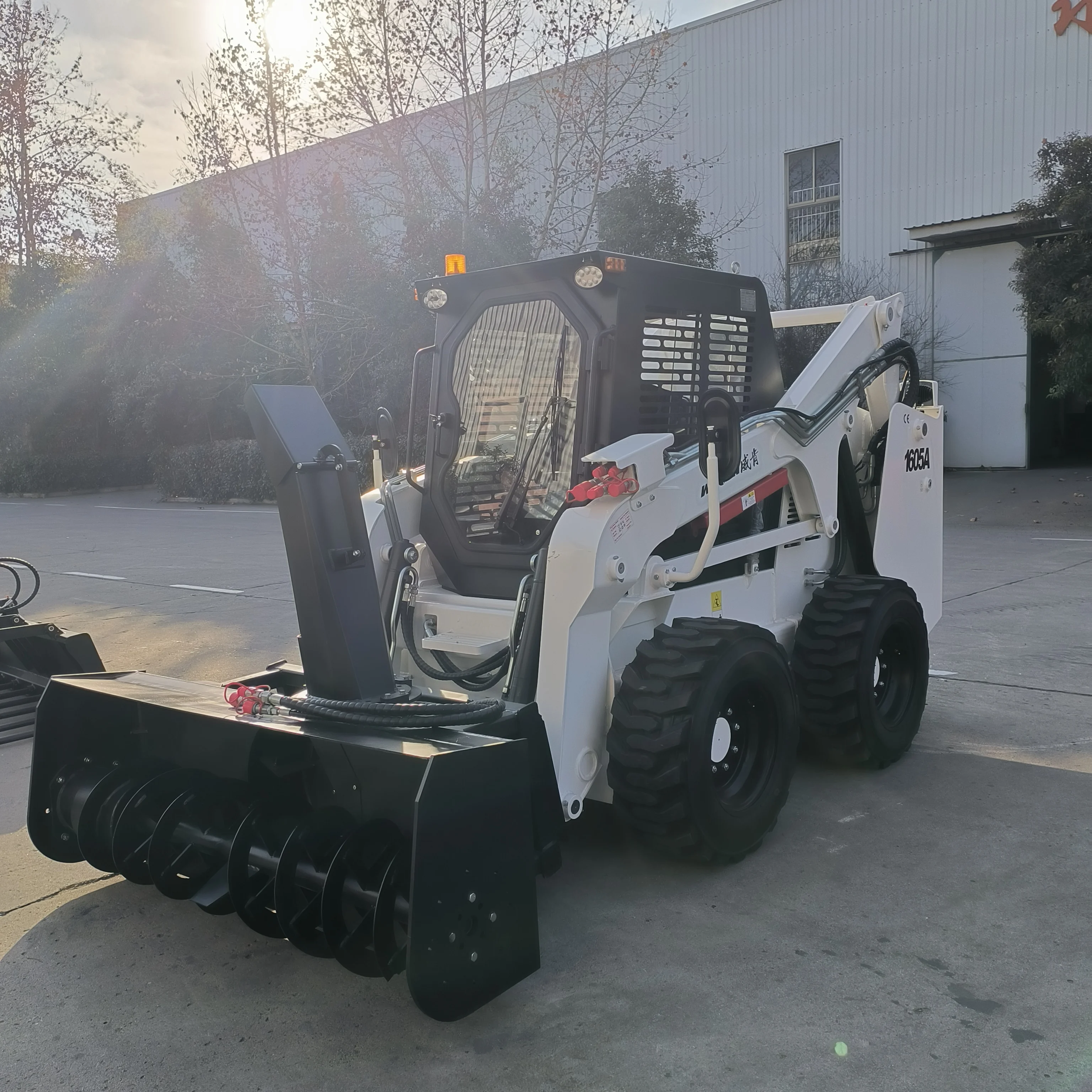 WECAN Mini Loader Attachment Snow Blower Skid Steer