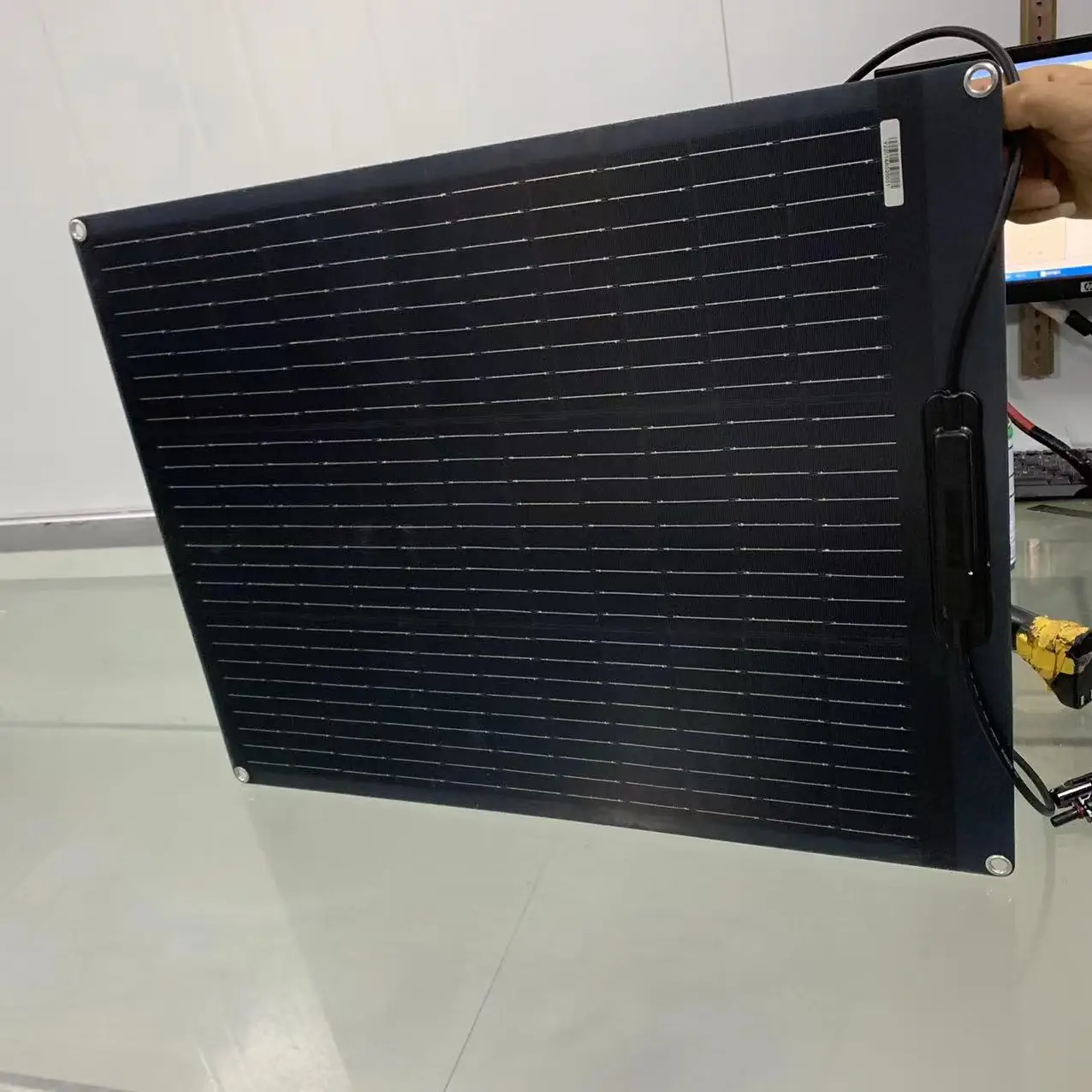 Mono Shingled Cell Pv Module 70w Flexible Solar Panel 70wp Flexible ...