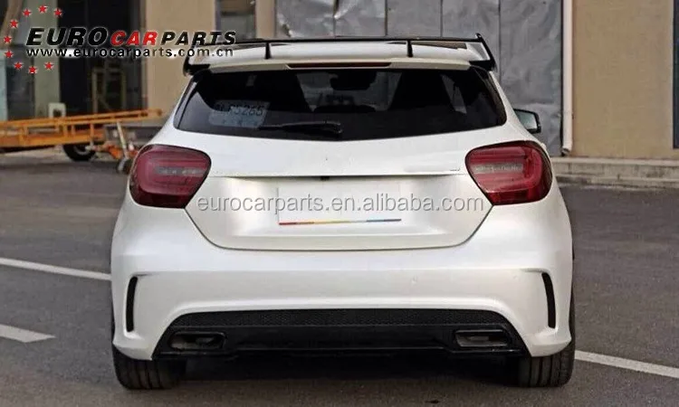 A45 Rear Spoiler for a-Class W176 - Carbon Fiber Roof Spoiler