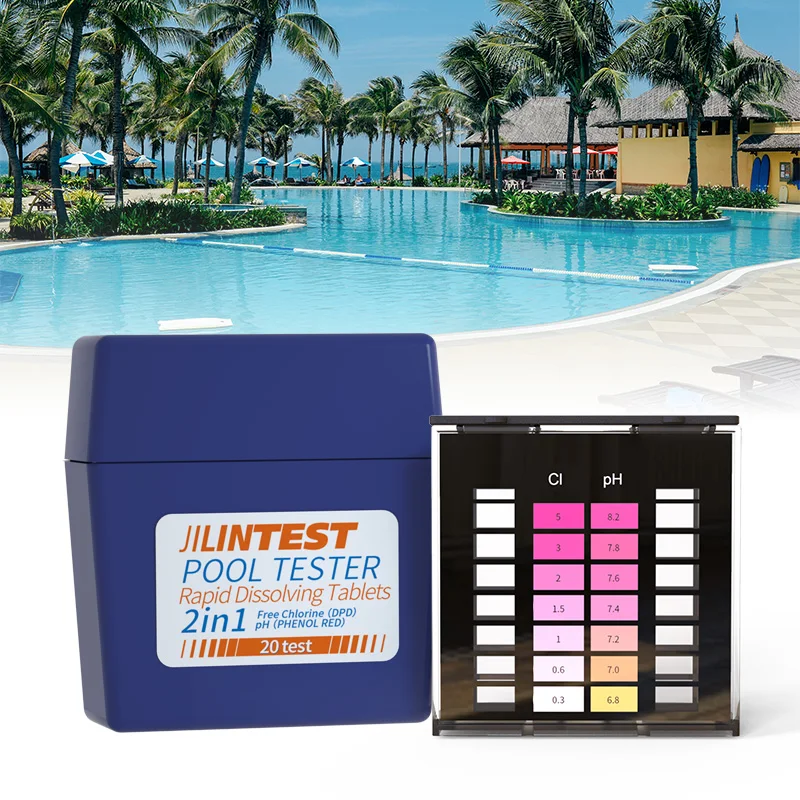 Swimming Pool Spa Water Chemical Test Kit - Accurate & Easy