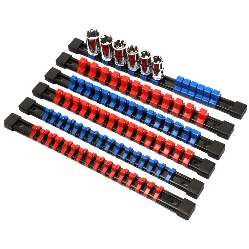 6-piece Heavy Duty Socket Racks Holder Kit Abs Tools-socket Holder For ...