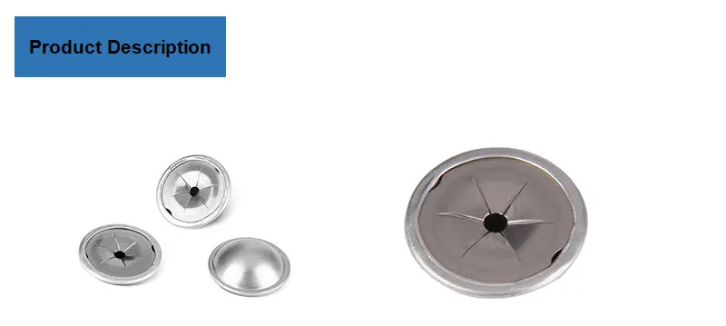 Galvanized/aluminum/low Carbon Steel Dome Cap Washer With Self Adhesive ...