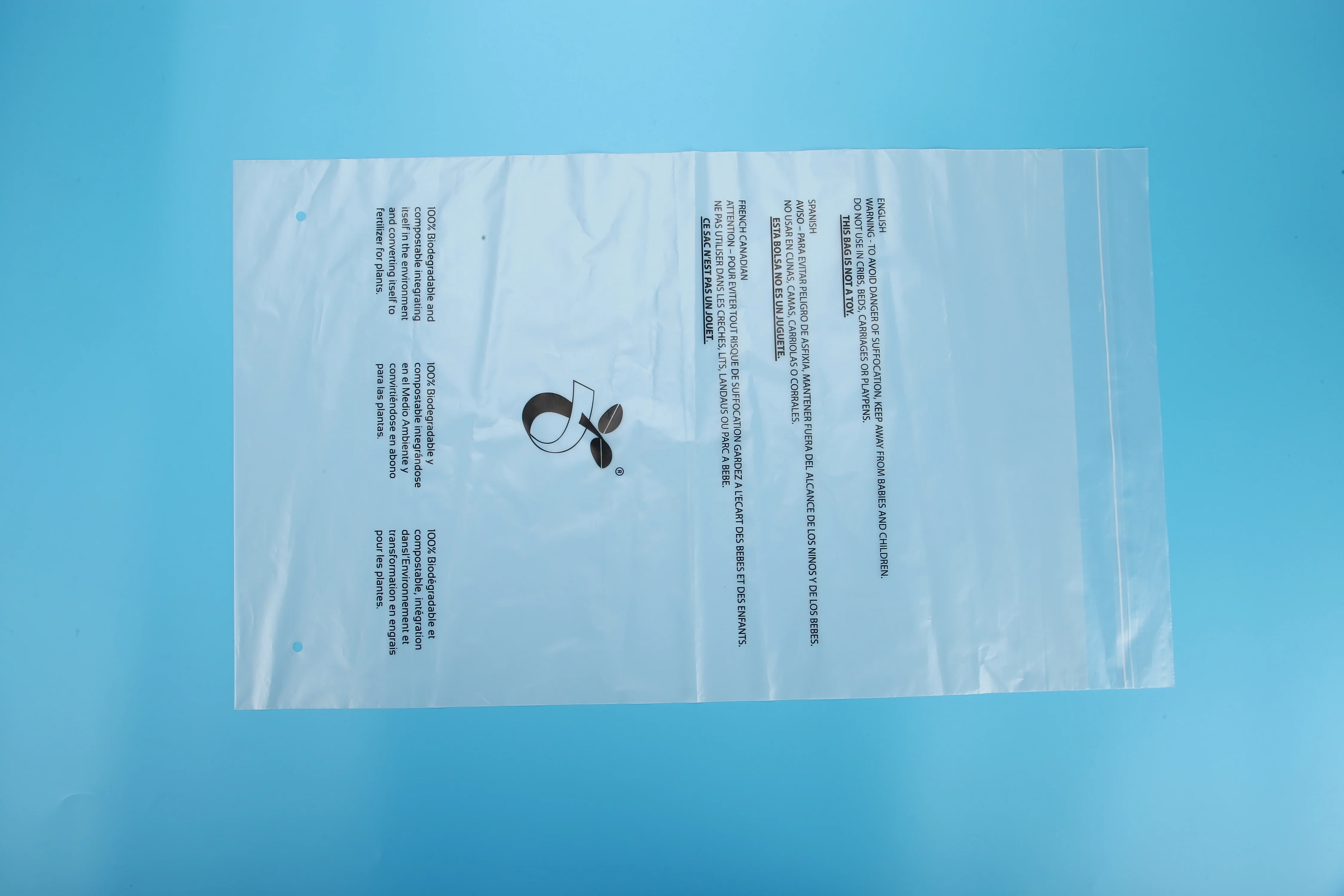 100% Biodegradable And Compostable Self Adhesive Bag With Certificates ...