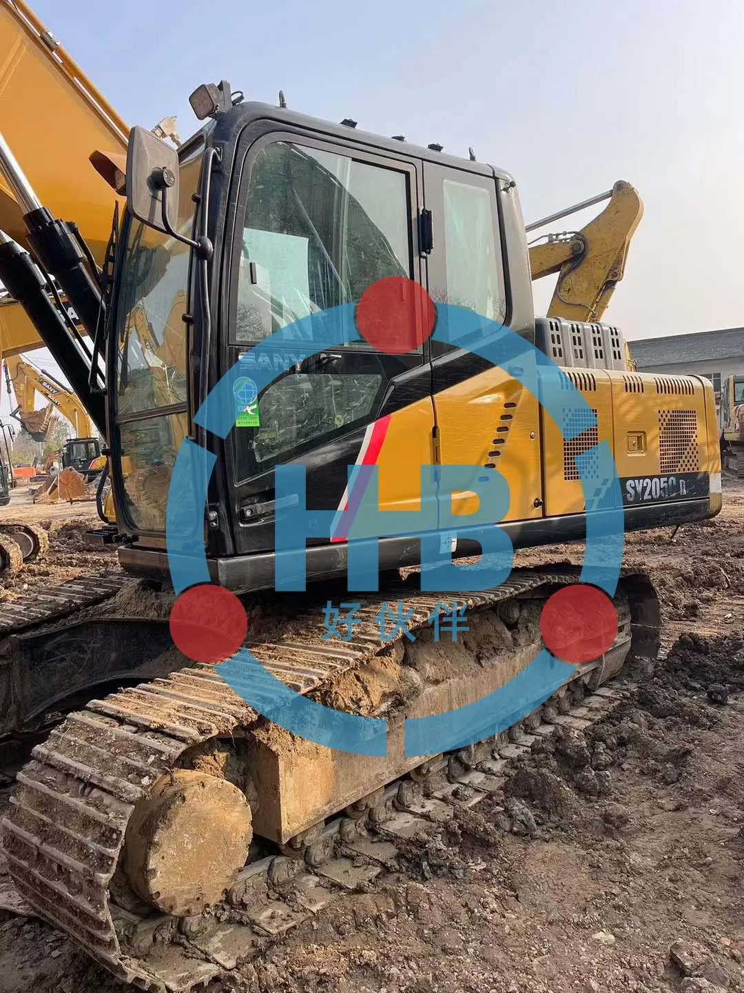 Used Excavators Crawler Excavator Digger Sany 205 Sy205 20ton 21ton ...