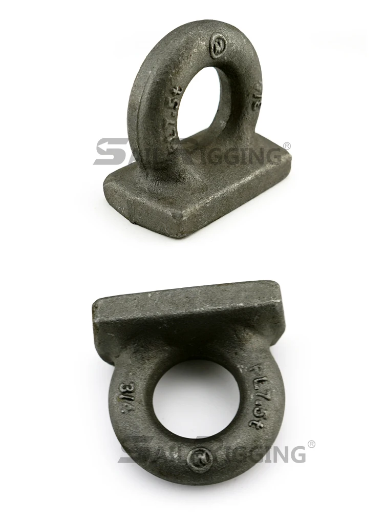 Forged Self Colour Lashing Eye Lifting Pad Eye Weld on Base Deck Plate