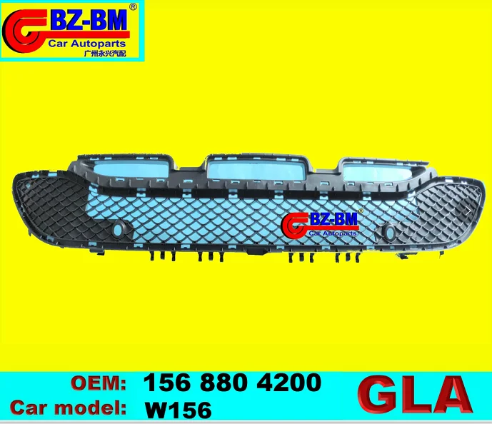 前保险杠通风网通风网前保险杠下格栅适用于benz W117 W163 W164型号1178858900 - Buy S500前保险杠透气网 ...