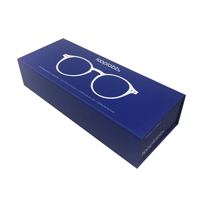Magnetic Pu Box Cardboard Custom Eyeglasses Cases Sunglass Package For ...
