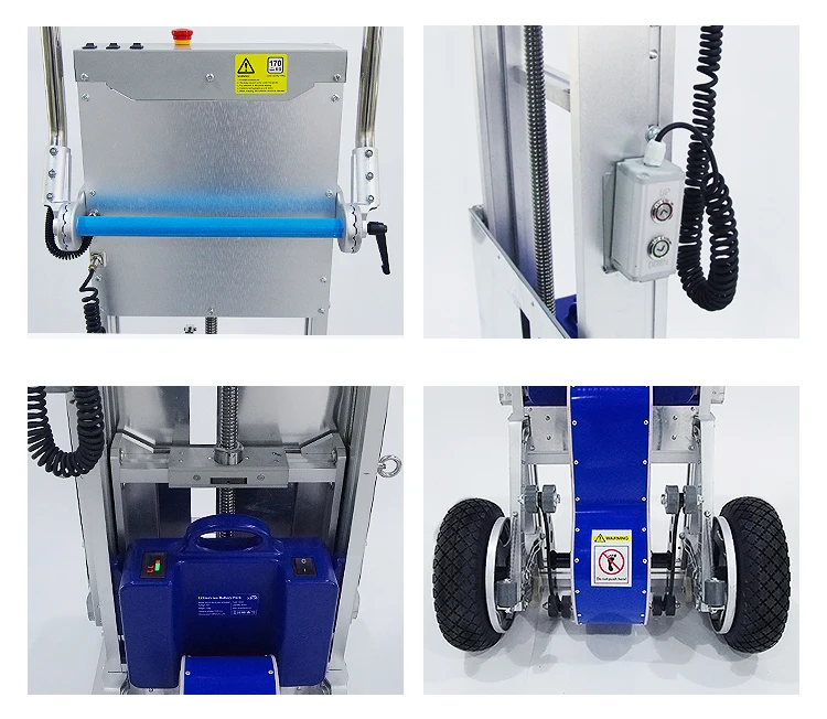 Xsto Stair Climbing Trolley Appliance Transport Truck Straight Lithium ...