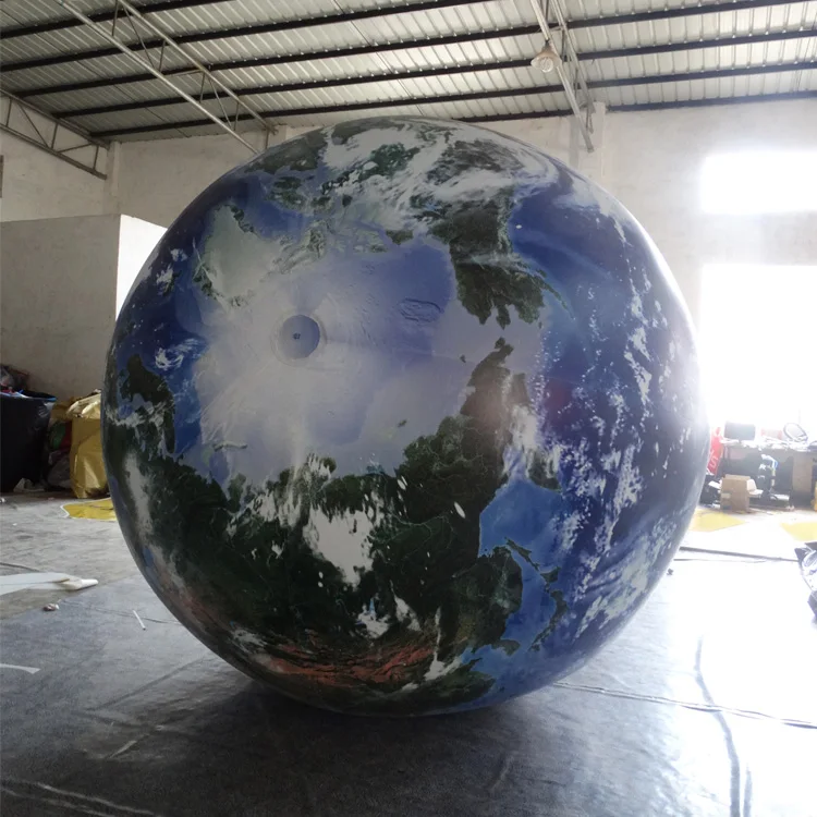 Customized Event Decoration Inflatable World Globe Inflatable Planets ...