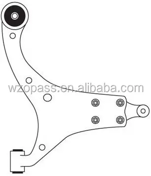 Opass Front Wheel Lower Control Arm For Hyundai Tucson & Kia Sportage ...
