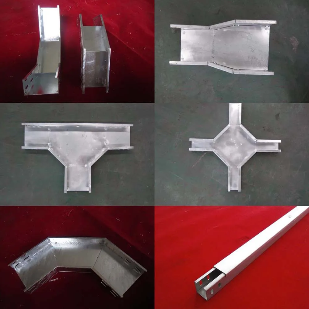 Steel Cable Trunking Elbow Tee Accessories - Kabel Tee