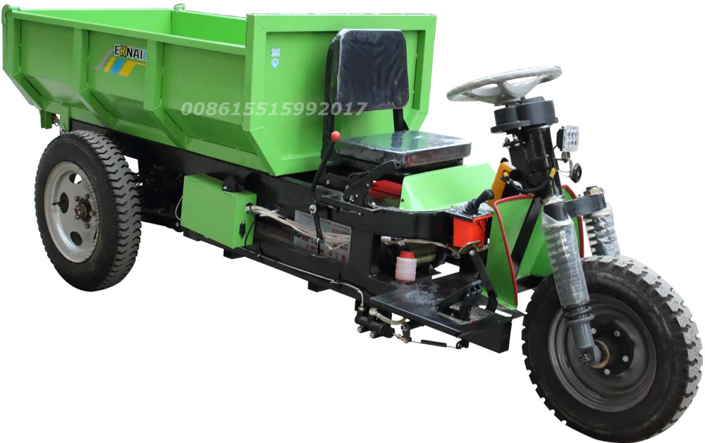3 Wheel Electric Motorcycle Dumper/mini Dump Truck/cargo Tricycle - Buy ...