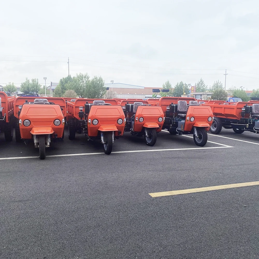 2000kg Capacity Three Wheels Dump Small Pickup Farm Truck Diesel ...