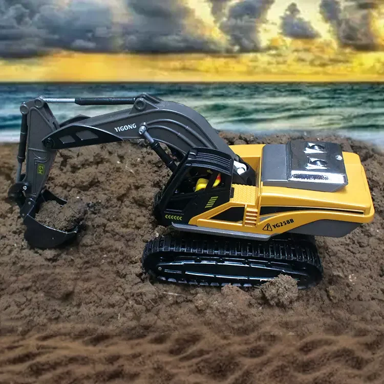 Kouyikou Hot Sale Radio Control Toys Rc Excavator Toy Car Remote ...