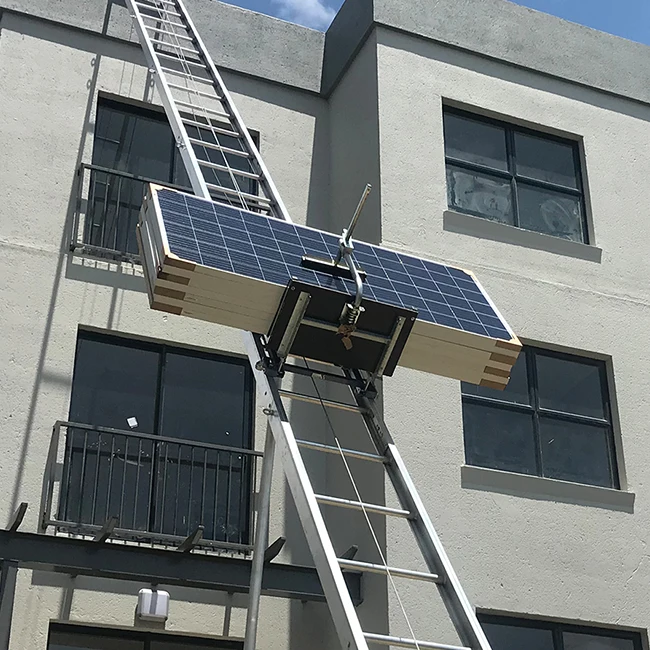 Solar Panel Lift - Efficient Lifting for Flat & Pitched Roofs