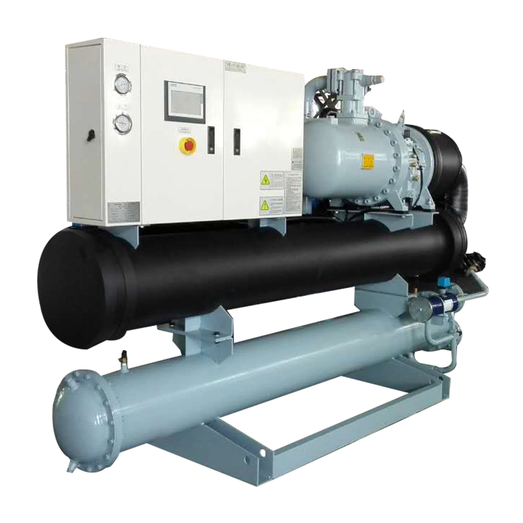 For 500 Liter Water-Cooled Chiller Machine with Screw Compressor Heat ...