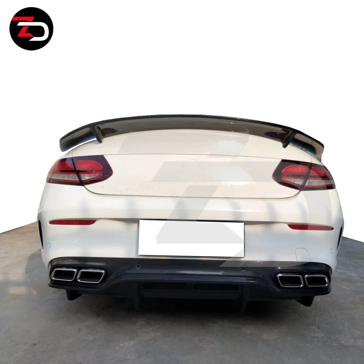 Enhance Your C Class Coupe with ZD Carbon Fiber Body Kit