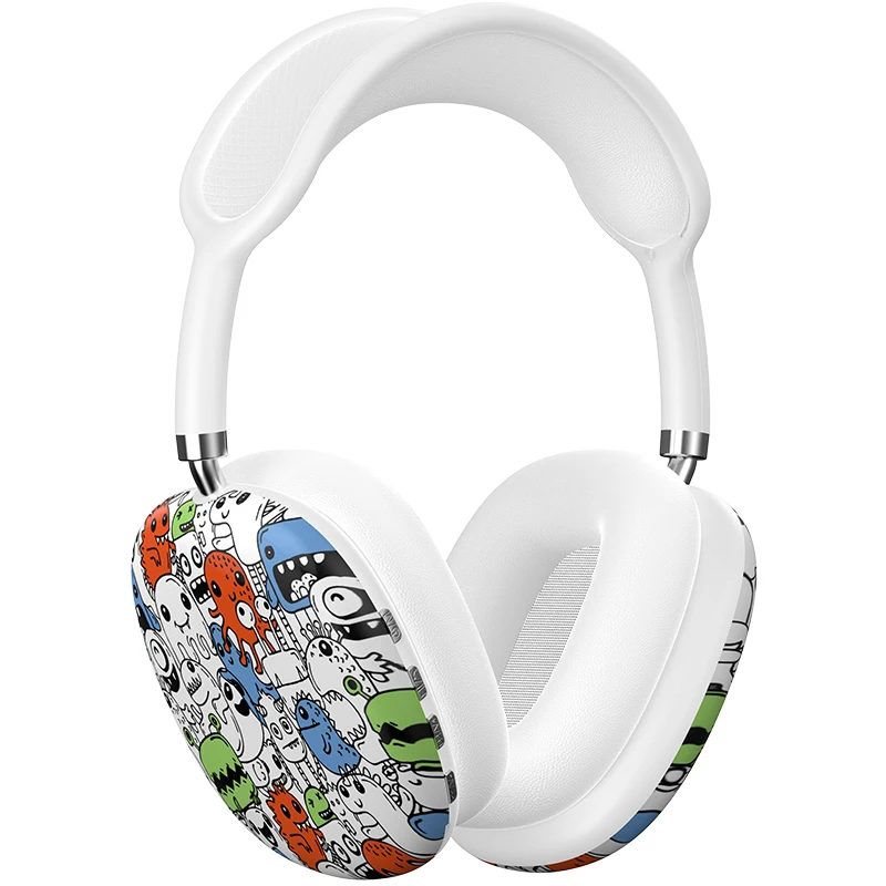 Artistic Colors With Wireless Headphones Headset Office Headphones ...