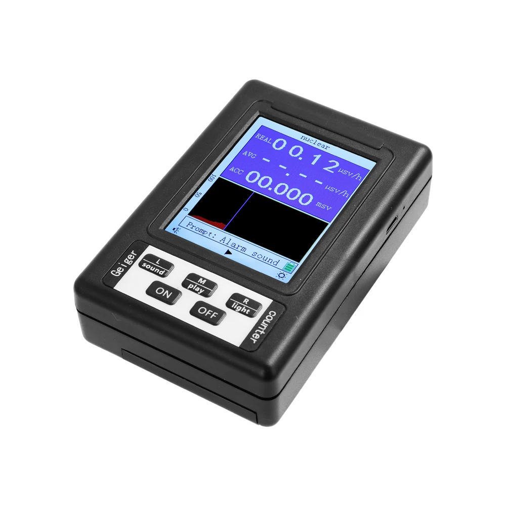 Smart BR-9B Handheld Geiger Counter - Reliable Radiation Detector