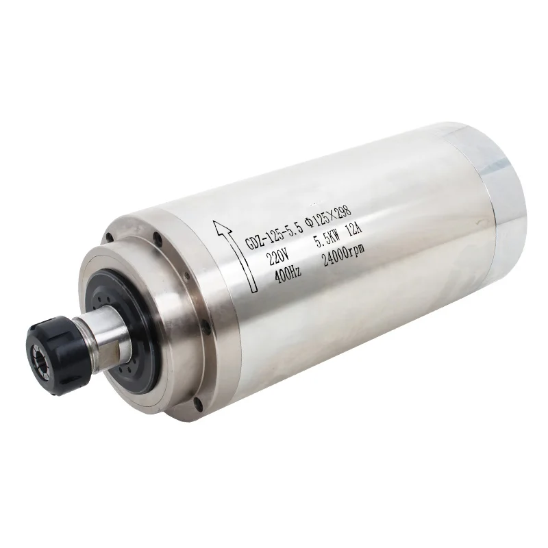 High Torque 4.5kw Water Cooled Spindle Motor For Cnc Router Machine ...