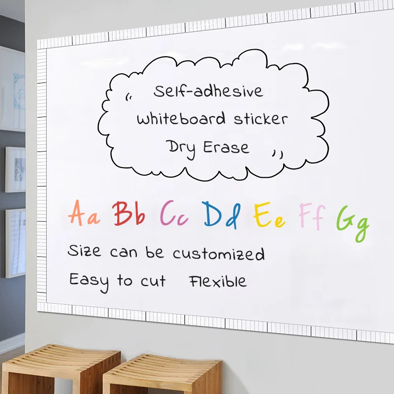 Static Magic Whiteboard Sticker - Easy Chart Magnetic