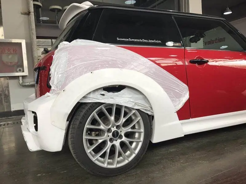 R56 R55 Lb Style Body Kit - High Quality FRP Material