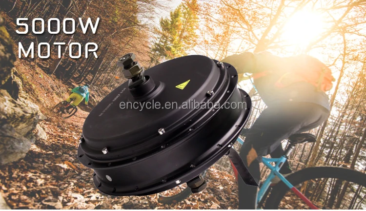 5000W Hub Motor Wheel for Electric Motorcycle - 5KW Enduro Bike Motor ...