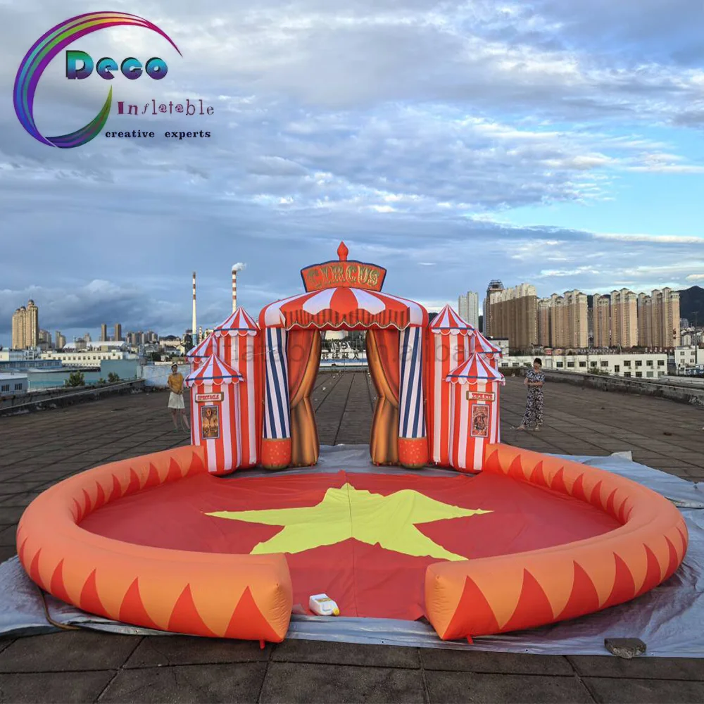 Custom 6m Wide Circus Arch 8m Wide Orange Circle Hot Selling ...