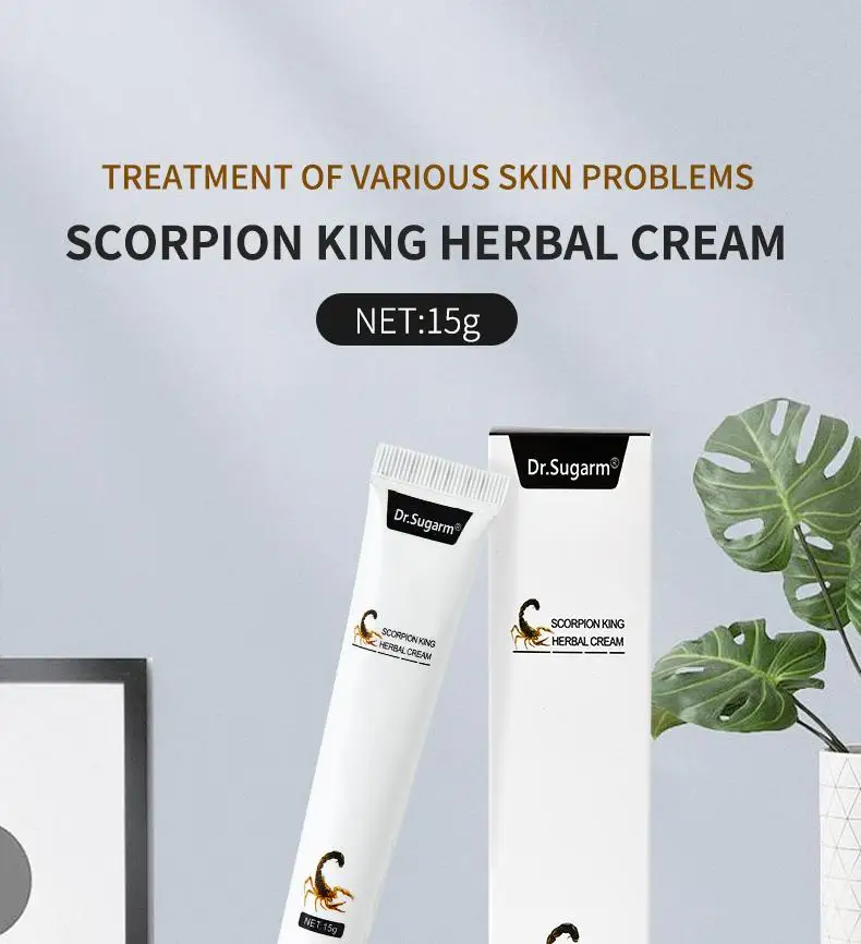 Hot Sale Scorpion King Antifungal Dermatitis Eczematoid Eczema ...