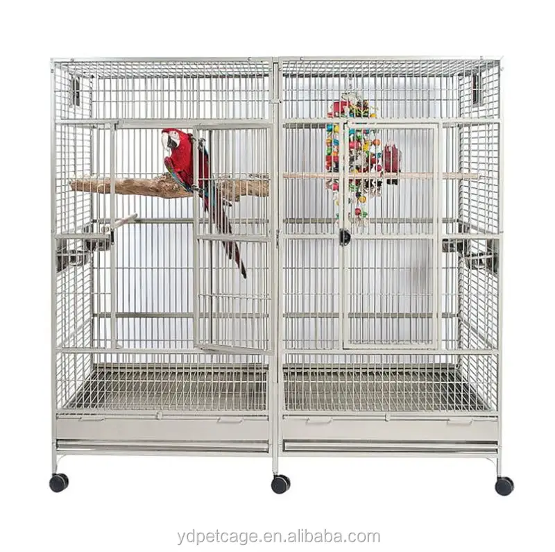 8020 - Large Bird Cage for Macaw Parrots - Durable & Spacious