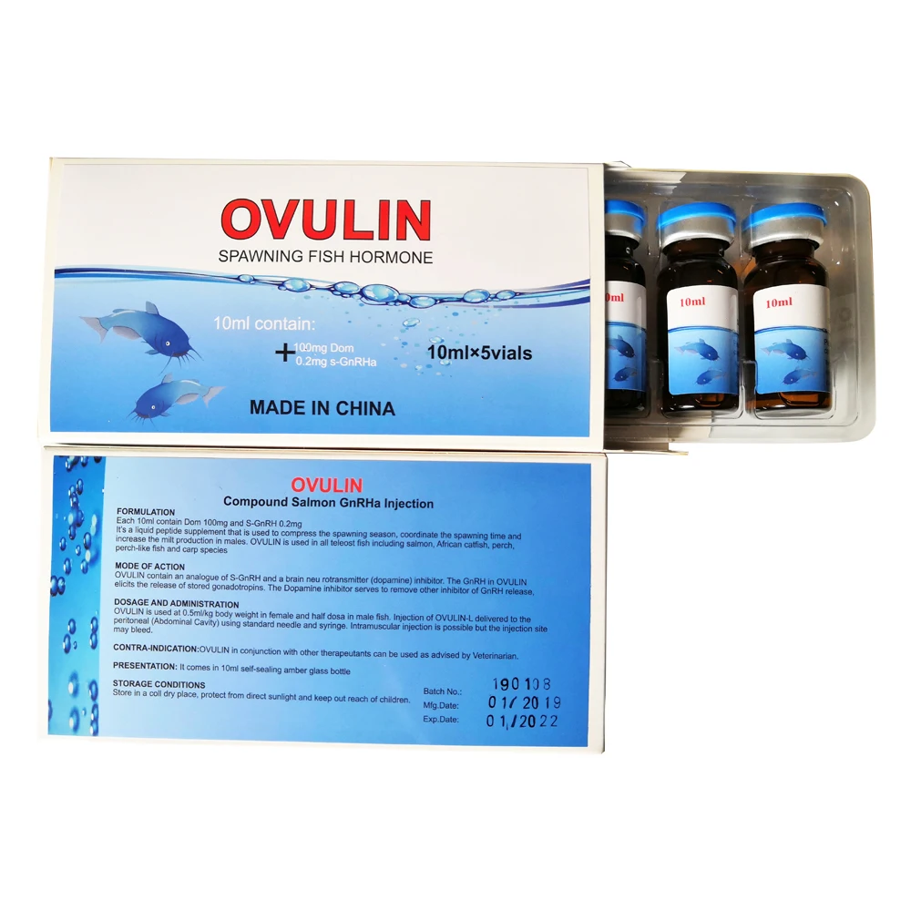 Compound S-gnrha Ovaprim Ovulin Fish Breeding - Buy Fish Spawning ...