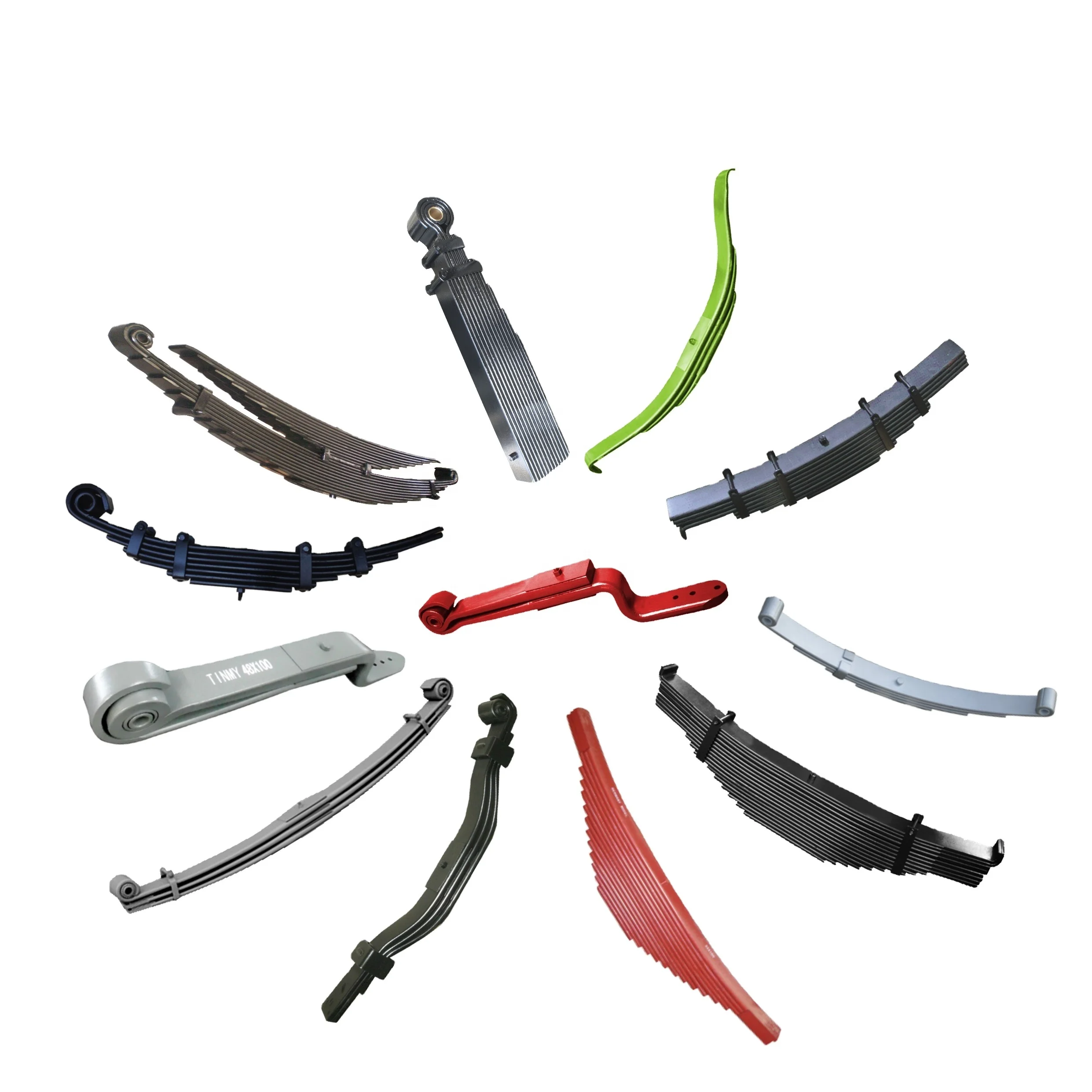 High Quality Bogie Suspension Leaf Springs For Trailer Parts Truck ...