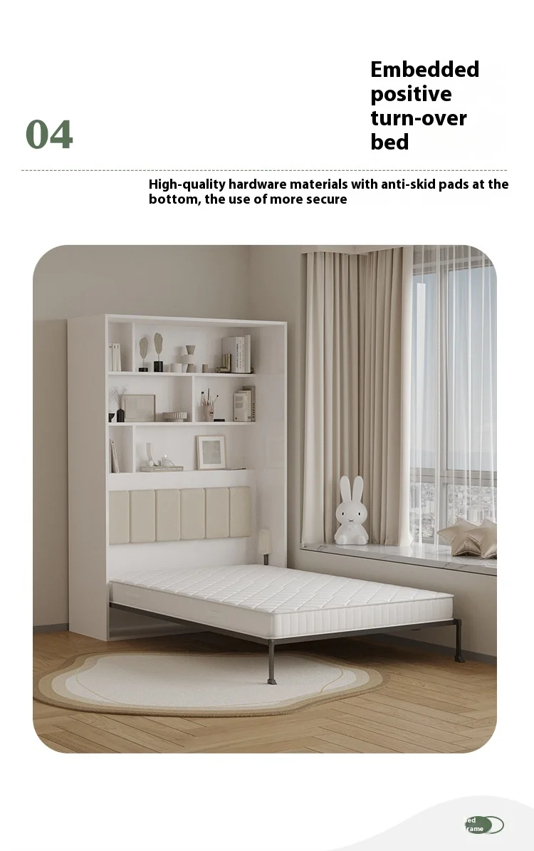Customizable Multifunctional Flip Bed Cabinet Integrated Hidden Murphy ...