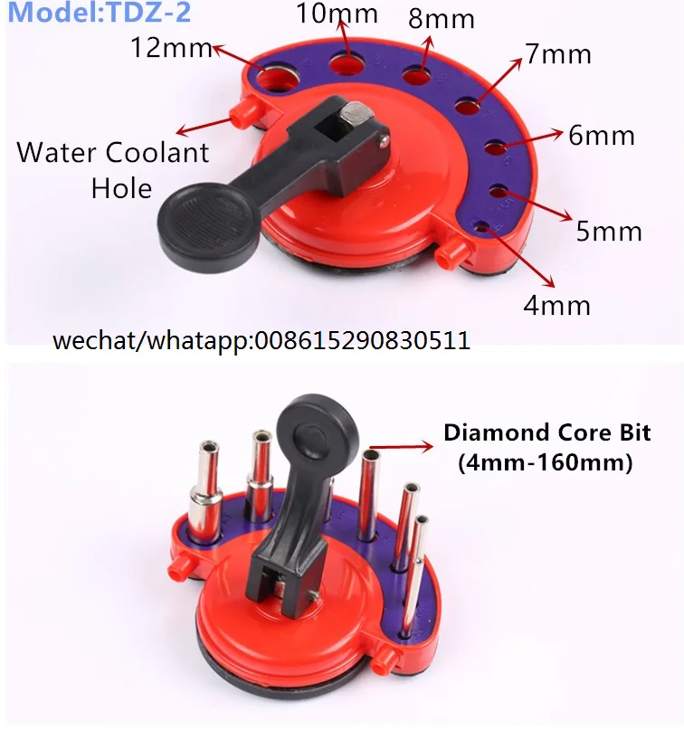 Jig Fixture Adjustable Diamond Hole Cutter Centering Locator Holder ...