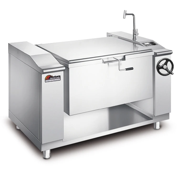 Commercial 100/150l Tilt Skillet Induction Tilting Bratt Pan - Buy ...