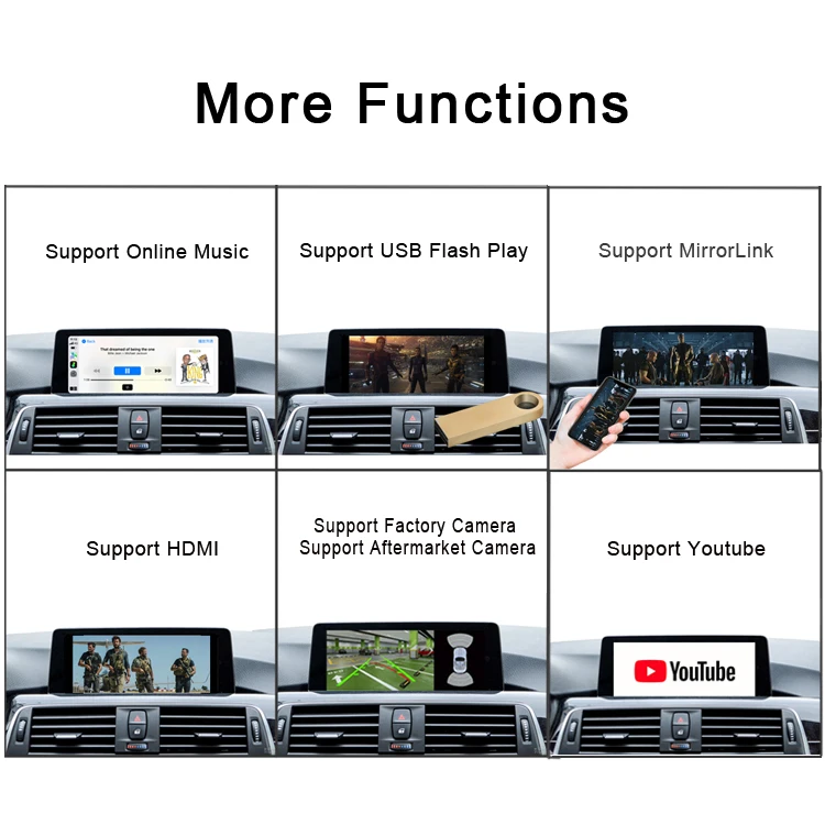 Original Vehicle Screen Upgrade Car Gadgets Multimedia Video Interface ...