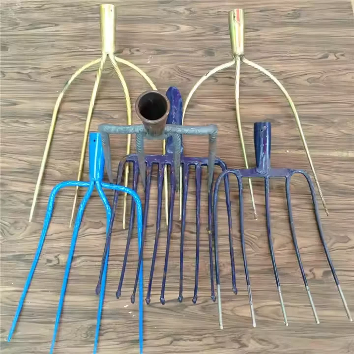 Industrial Quality Long Handle Steel Garden Fork for Efficient Grass ...