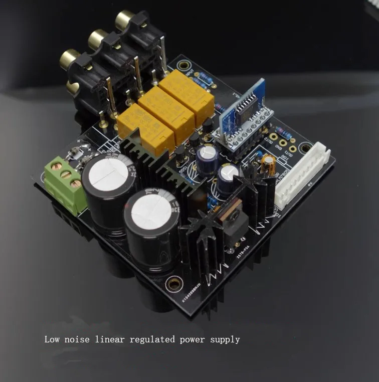 Taidacent LCD Display Preamplifier Remote Control PGA2310 PGA2311 Remote Volume Control for ...